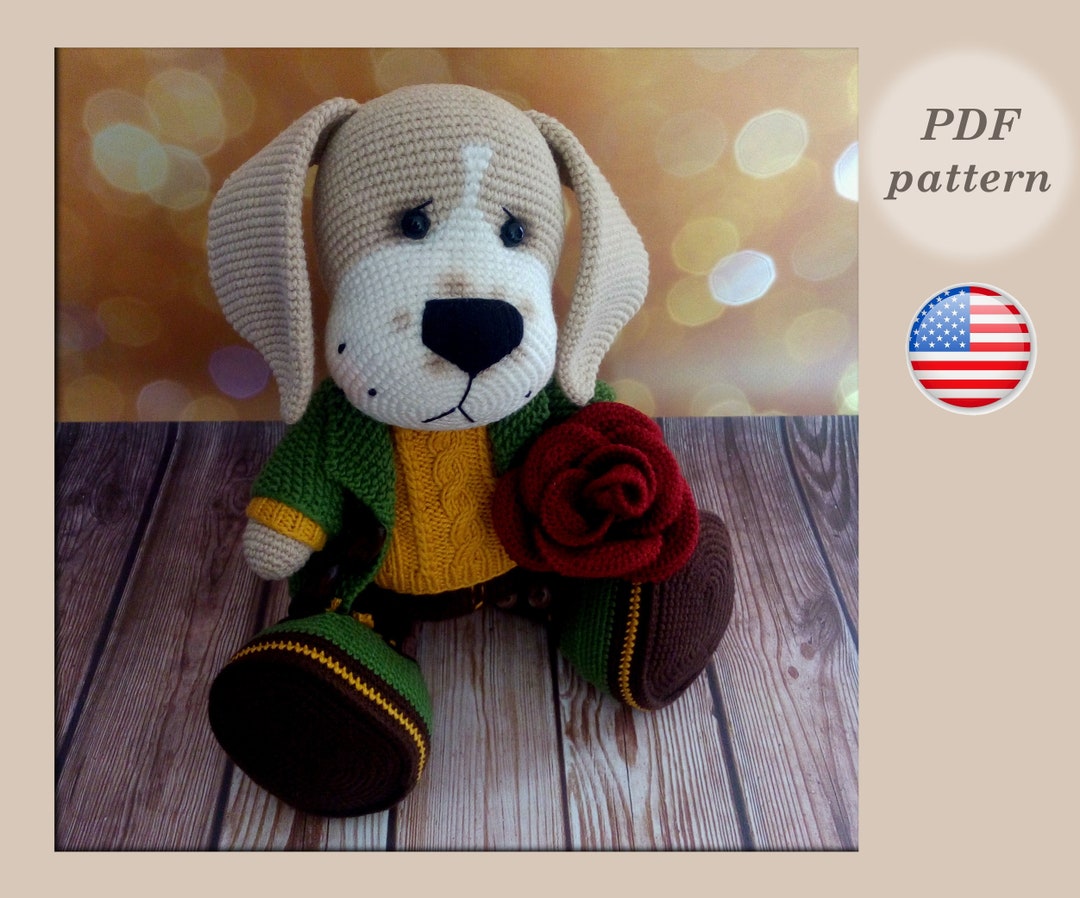 Duffy the Puppy - Amigurumi PDF Crochet Pattern - Etsy