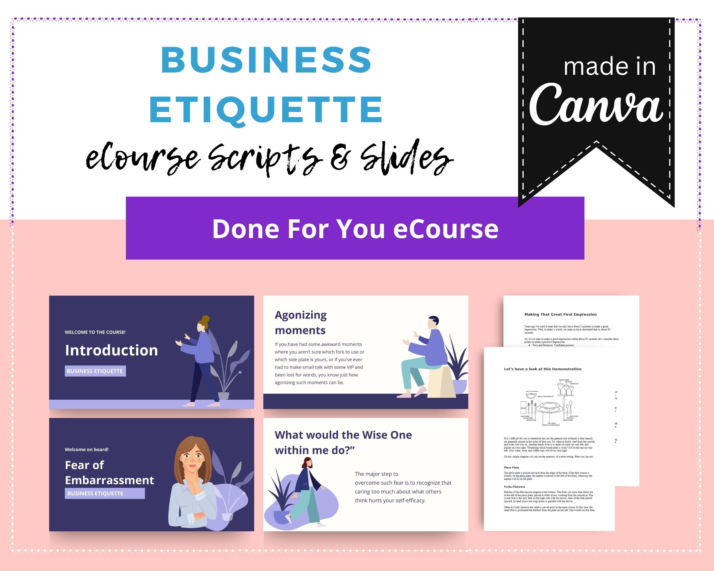 Office Etiquette Poster