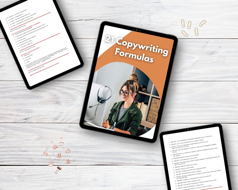 21 Copywriting Formulas Done for You Template Fill in the - Etsy Australia