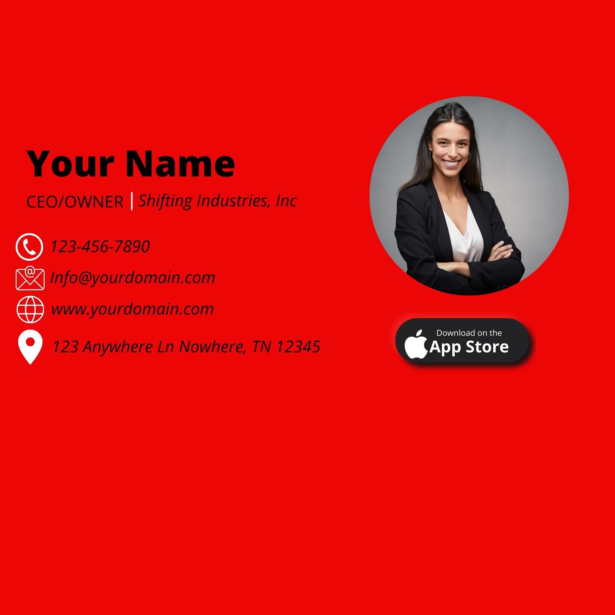 Email Signature Template - Etsy