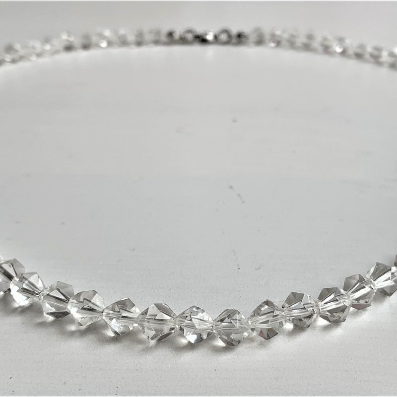 Rock Crystal Necklace - Etsy