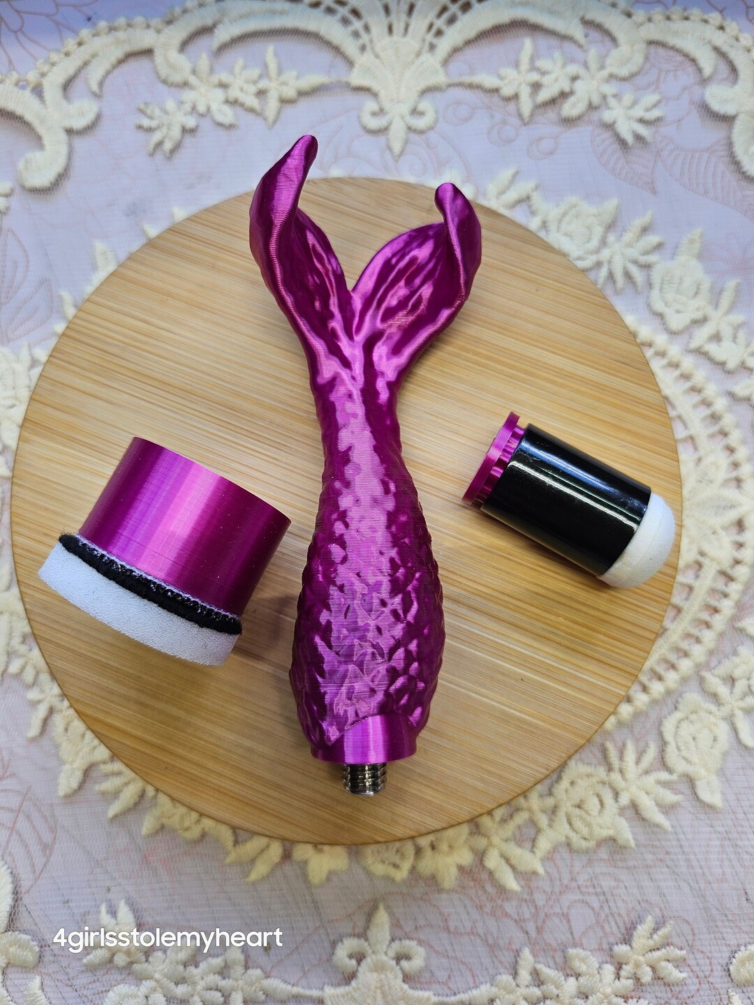 Hubby's Love Handles- Mermaid Handle With 2 Attachments - Etsy