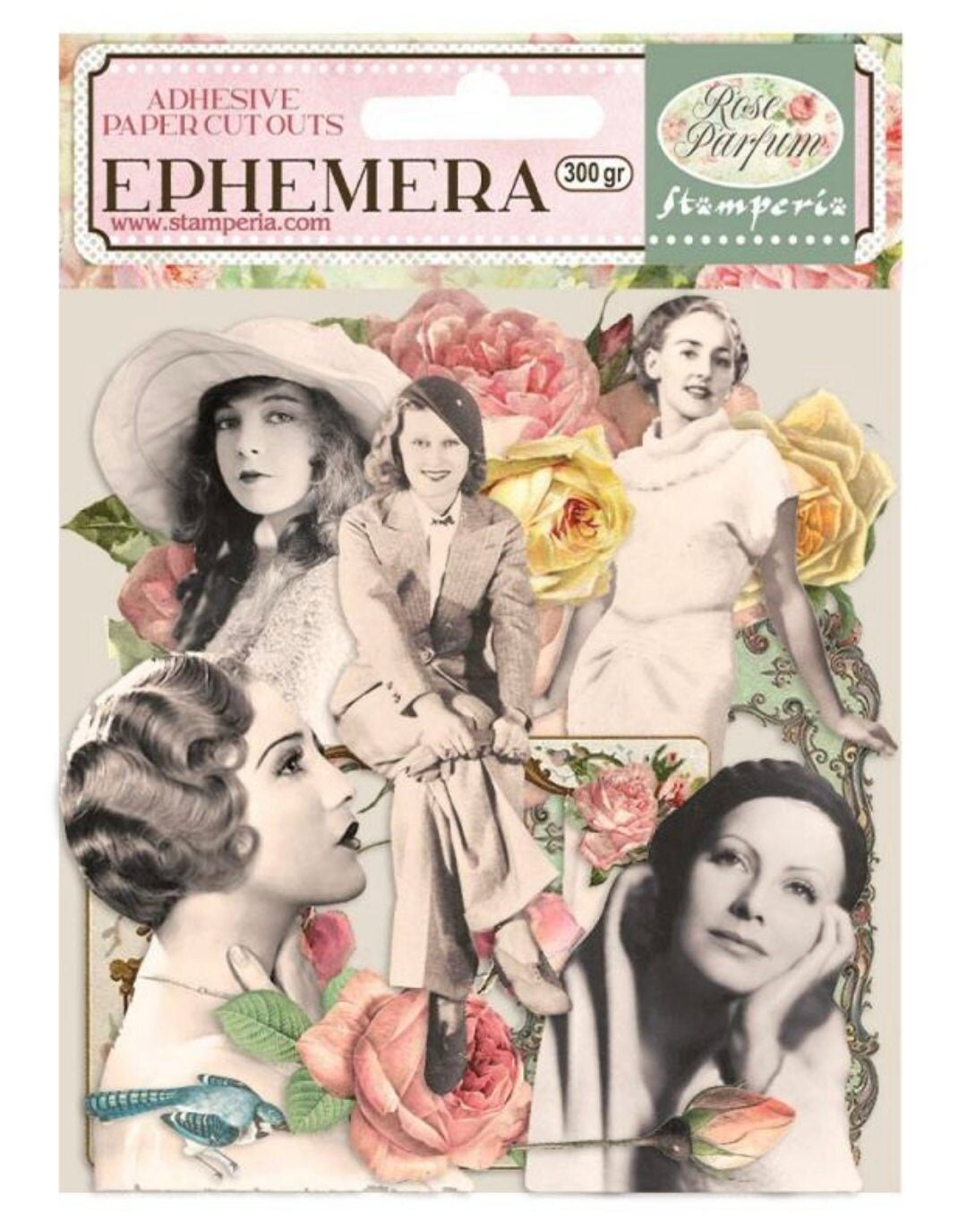 New Stamperia Ephemera - Rose Parfum Frames and Ladies Bundle - Etsy