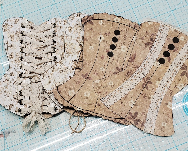 Corsets Pocket Bundle Template-digital Download - Etsy