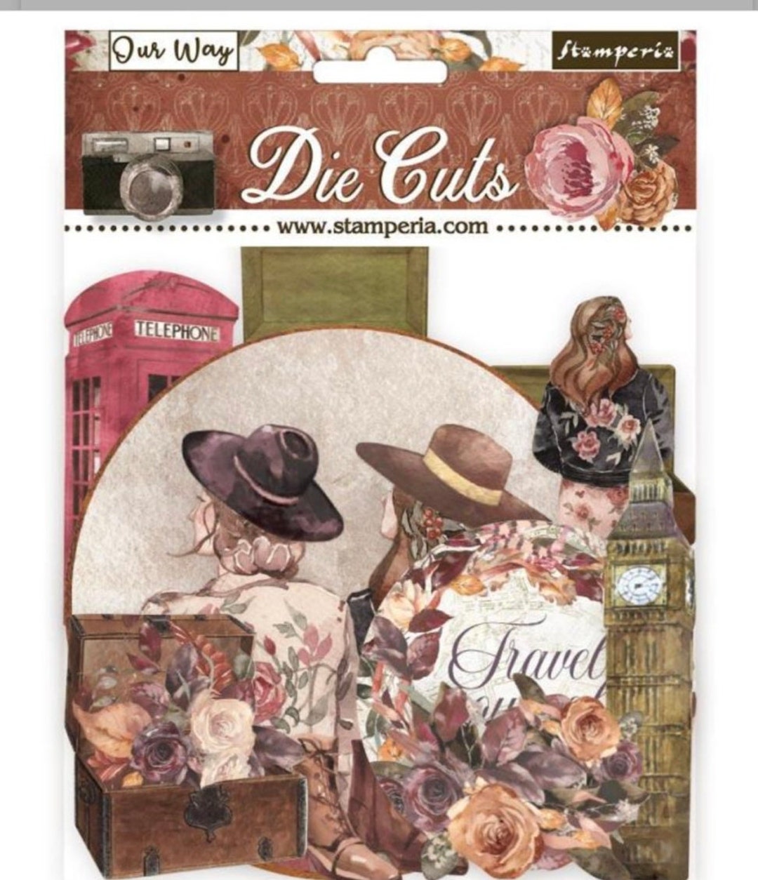 Stamperia Die Cuts Assorted - Our Way - Etsy