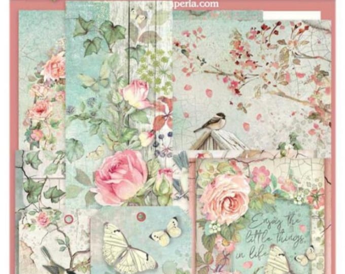 New Stamperia - House of Roses Card Collection Bundle - Etsy