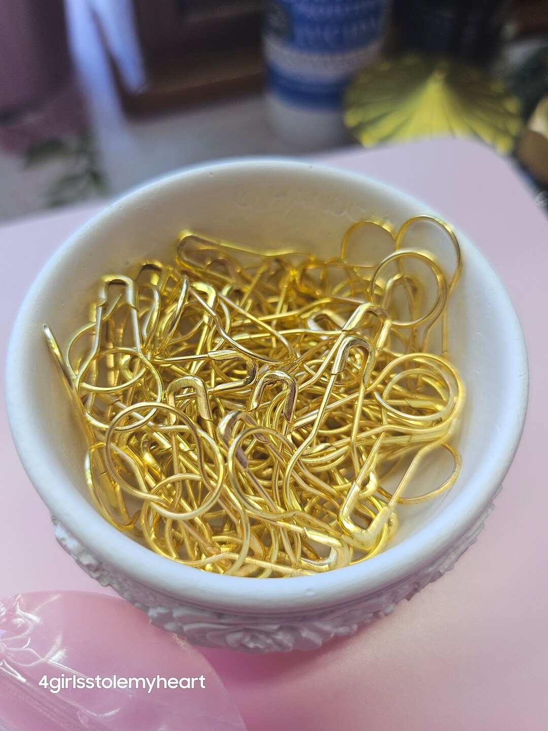 Gold Bulb Pins 100 Pack - Etsy