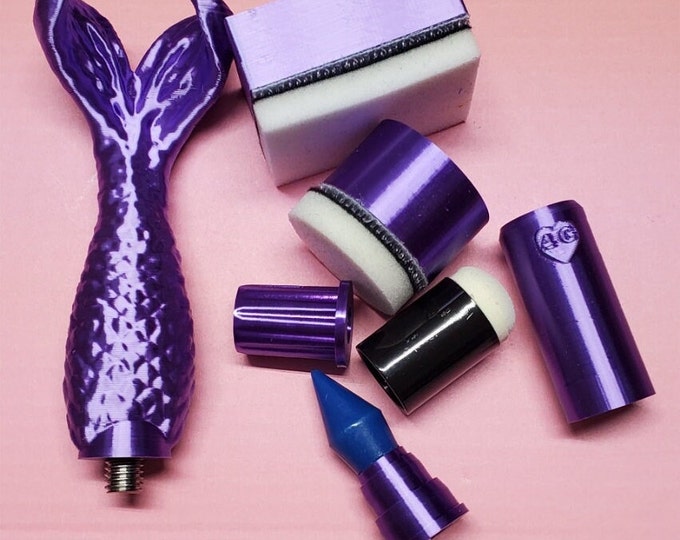 Hubby's Love Handles Mermaid Handles With 4 Attachment Bundle Purple ...