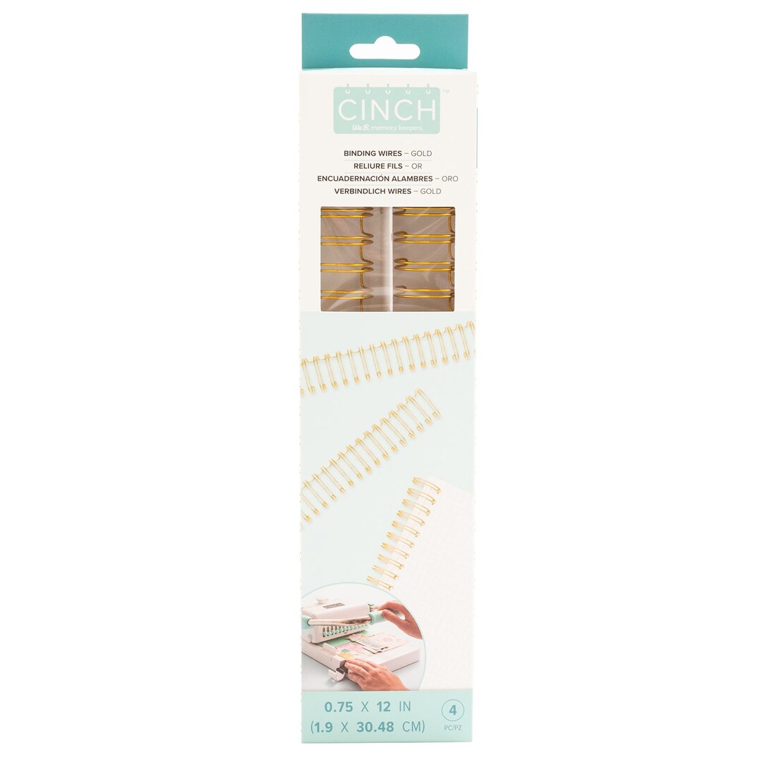 We R Memory Makers Wire Cinch .75 in Gold-4 Piece - Etsy