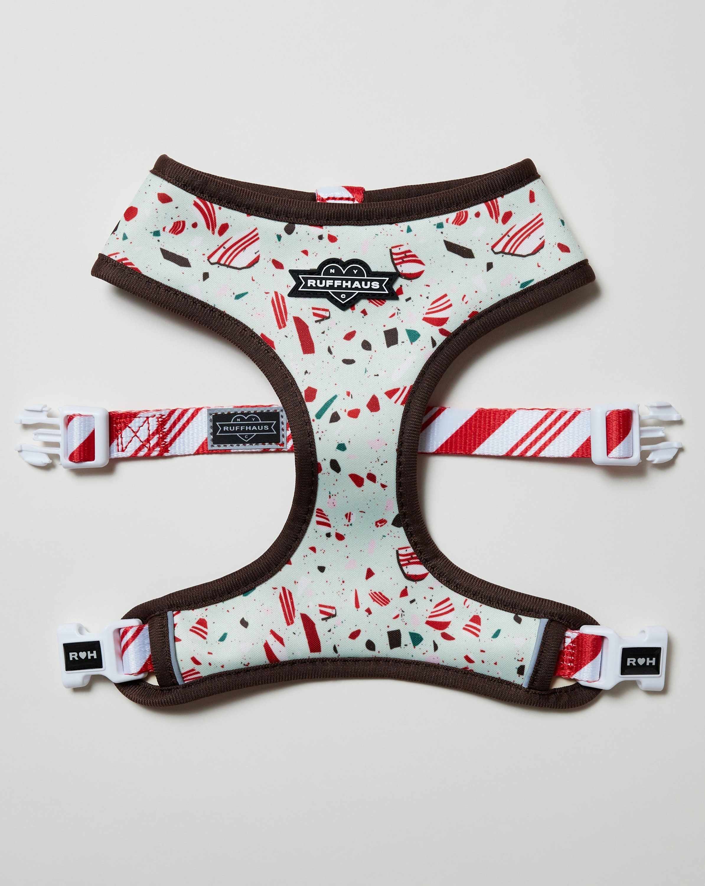 Peppermint Bark Dog Harness: Holiday Christmas Pet Vest - Etsy
