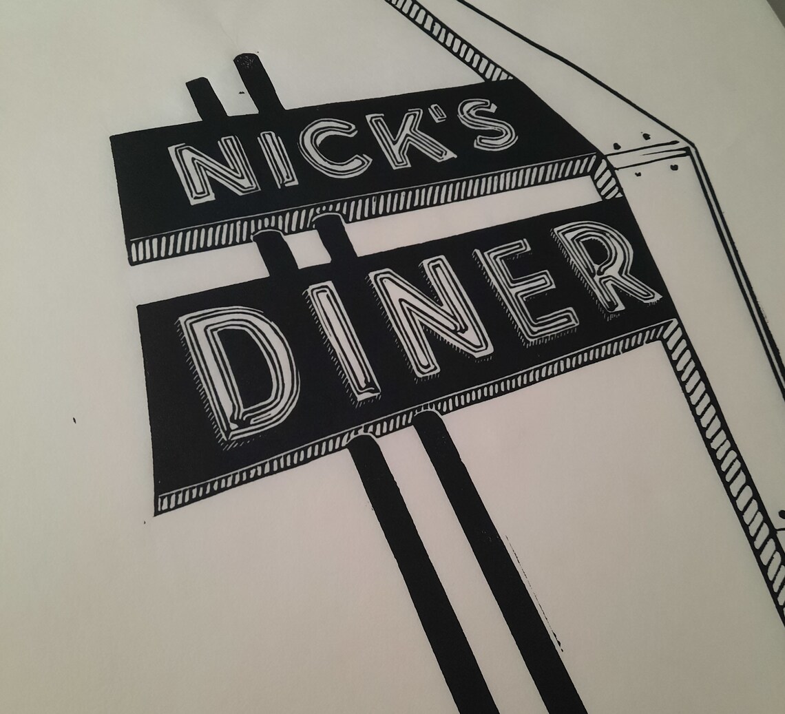 Nick's Diner - Etsy
