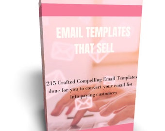 Business Email Script | Email Marketing | Etsy Email | Email Scripts ...