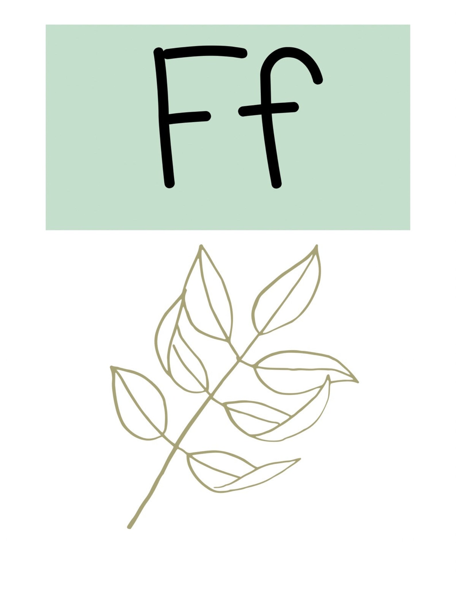 BOHO PLANT Alphabet Posters Neutral Rainbow Classroom Decor - Etsy