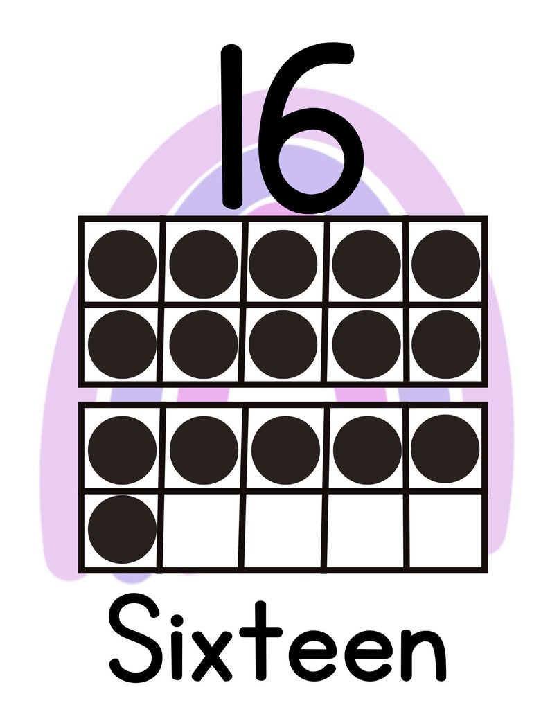BOHO RAINBOW Numbers 0-20 Posters Neutral Rainbow Classroom - Etsy