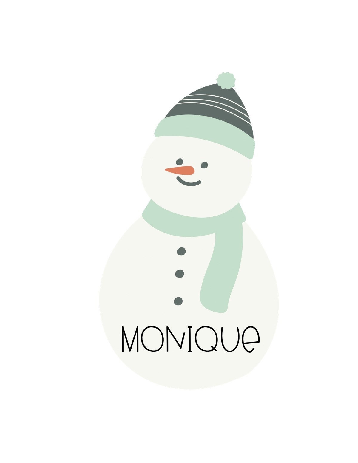 SNOW Glad You Are Here, Winter Bulletin Board Kit, EDITABLE Snowman ...