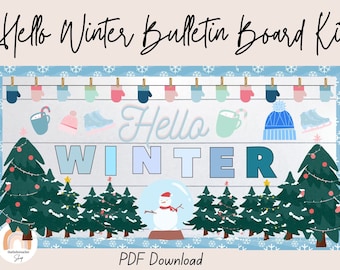 Compliments SEL Winter Activity | Winter Bulletin Board Door Display - Etsy