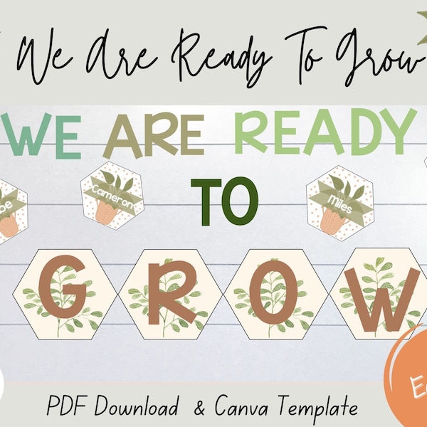 Bulletin Board Kit Plants - Etsy