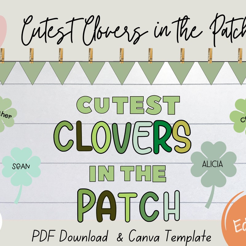 St Patricks Bulletin - Etsy