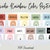Boho Rainbow Color Posters Neutral Rainbow Classroom Decor Digital ...