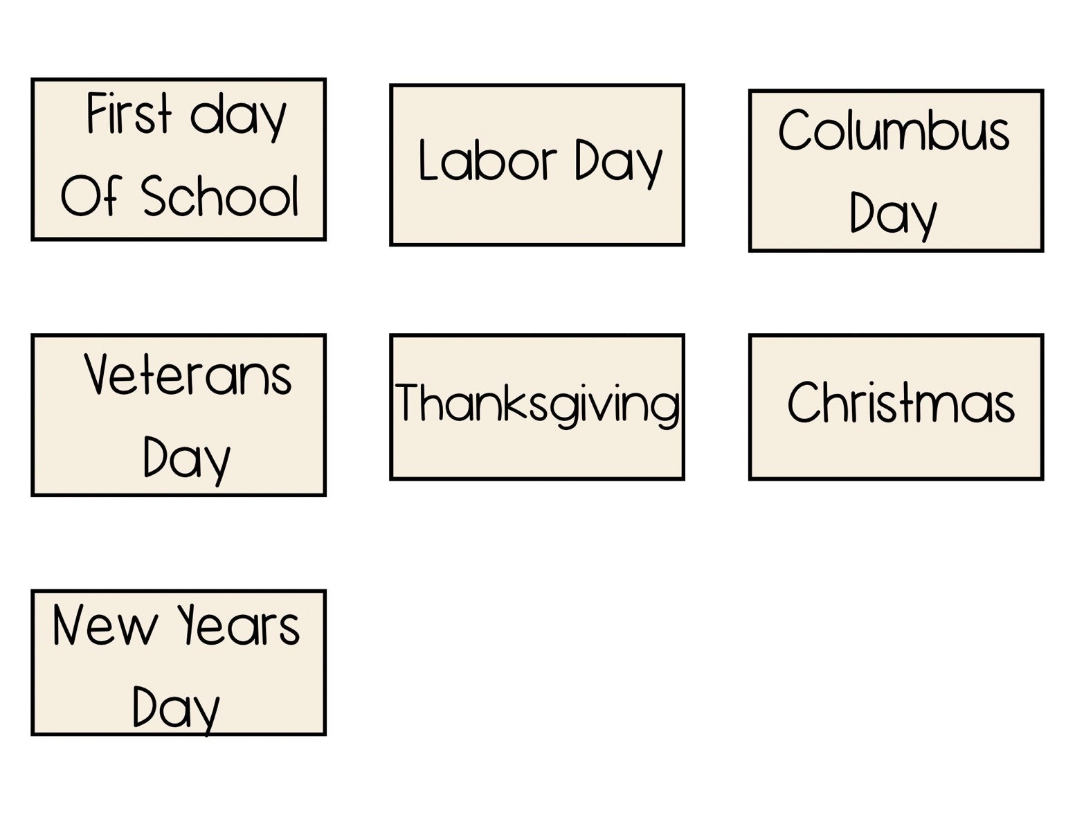 EDITABLE Printable Boho Rainbow Calendar Bundle, Classroom Decor ...