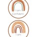 Boho Rainbow Classroom Affirmations Digital Downloads L - Etsy