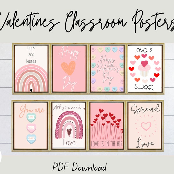 Classroom Valentines - Etsy