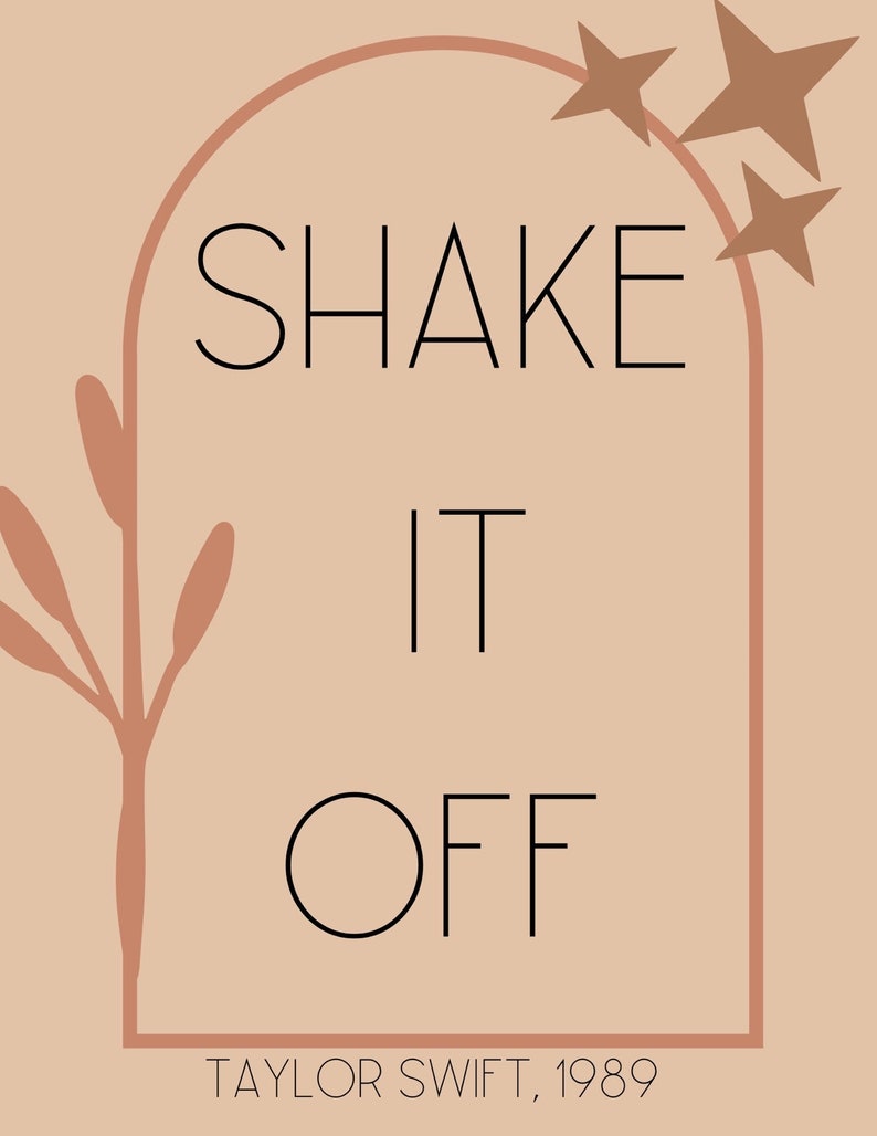 Taylor Swift Inspired Classroom Affirmations | Digital Downloads L Boho ...