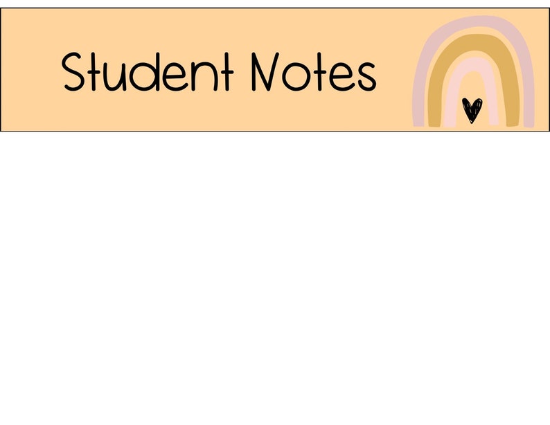 EDITABLE Printable Boho Rainbow Drawer Rolling Cart Labels - Etsy