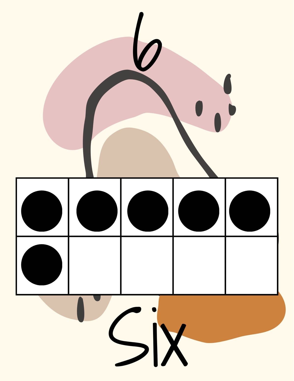 BOHO Numbers 1-10 Posters Neutral Rainbow Classroom Decor Digital ...