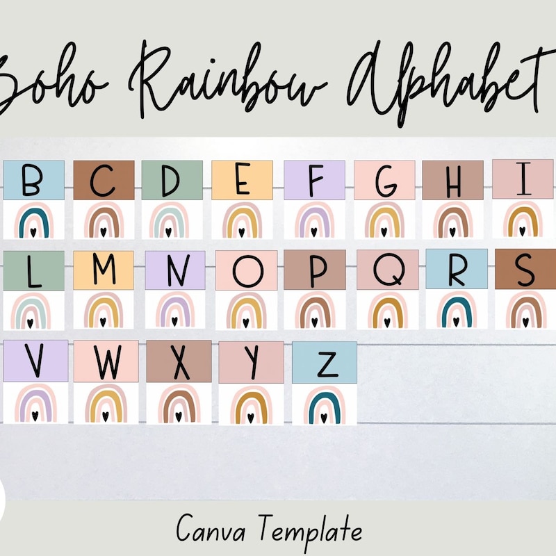 Rainbow Poster - Etsy