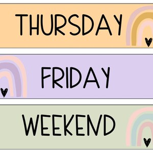 EDITABLE Printable Boho Rainbow Drawer Rolling Cart Labels, Classroom ...