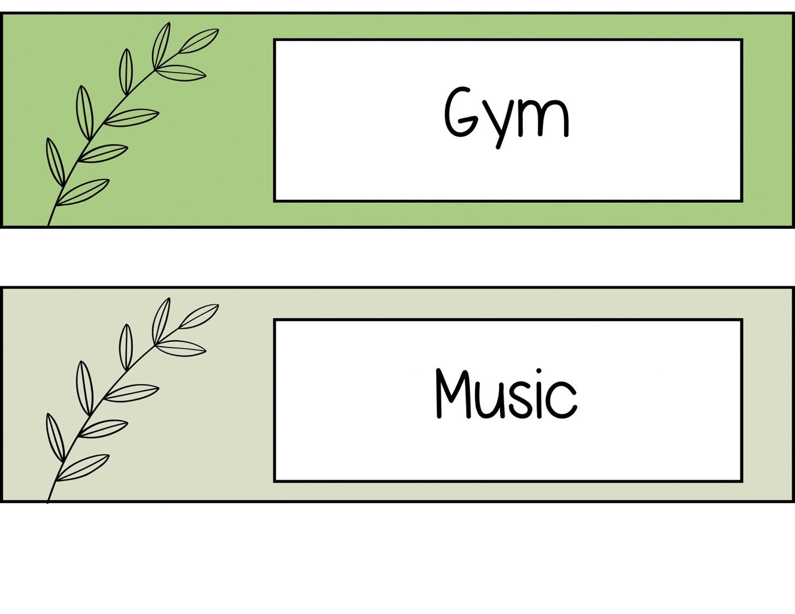 EDITABLE Printable Boho Plant Schedule Cards Classroom Decor - Etsy