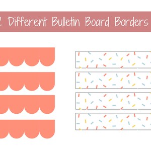 This Year Was Sweet Bulletin Board Kit, EDITABLE Ice Cream Name Labels ...