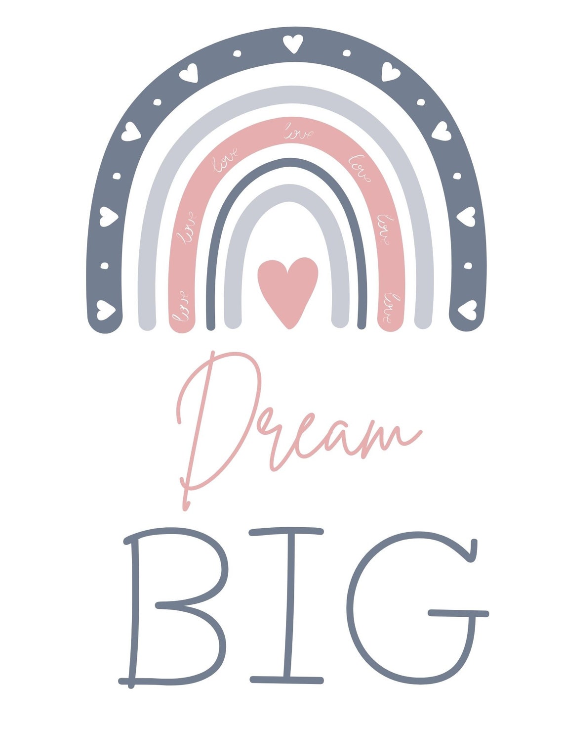 Printable Boho Rainbow Inspirational Posters Classroom Decor - Etsy