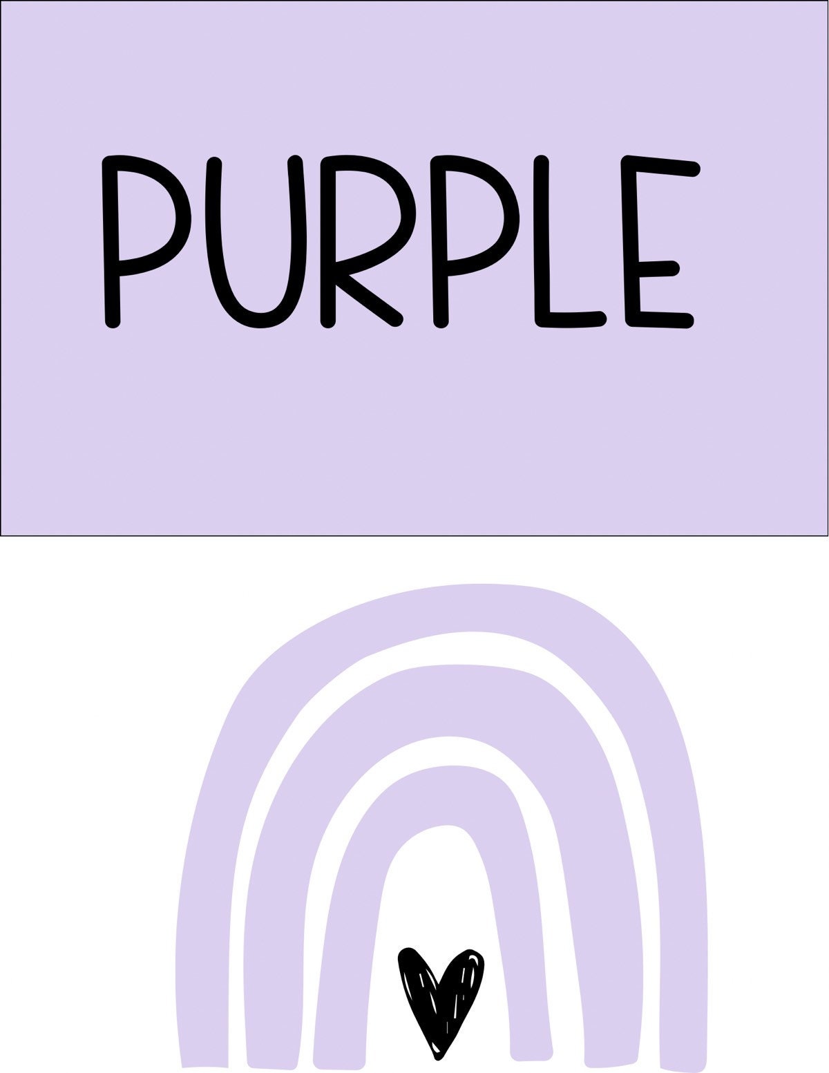 Carteles de color Boho Rainbow / Decoración neutral del aula Rainbow ...