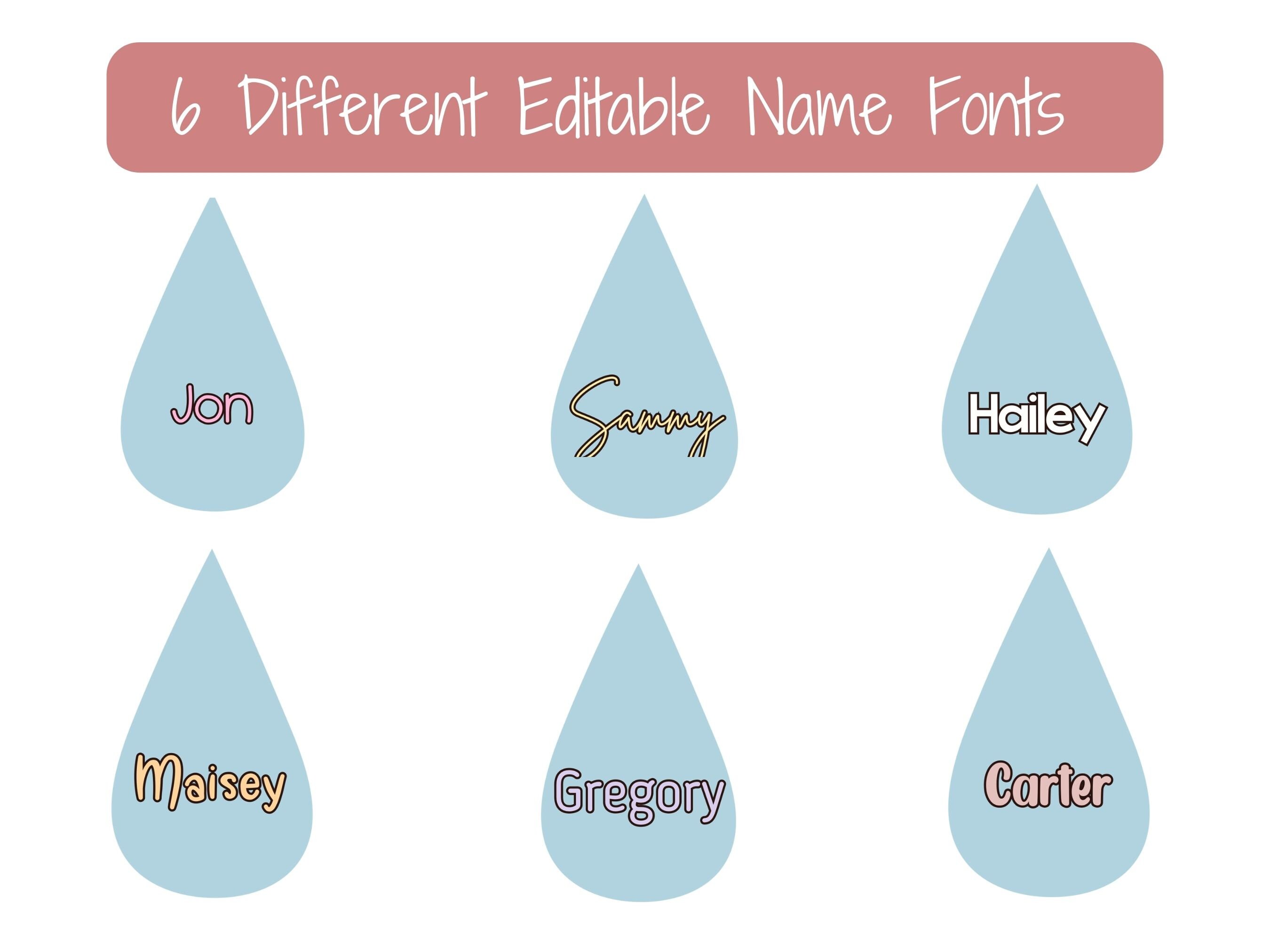 April Showers Bring May Flowers Spring Bulletin Board Kit, EDITABLE ...