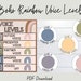 Boho 2D Shape Posters | EDITABLE | Boho Classroom Decor | Digital ...