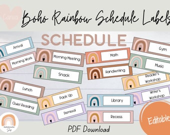 Bee Classroom Decor Schedule - Etsy