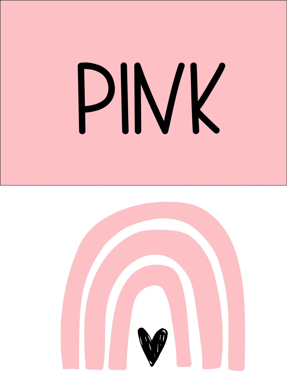 Boho Rainbow Color Posters Neutral Rainbow Classroom Decor - Etsy