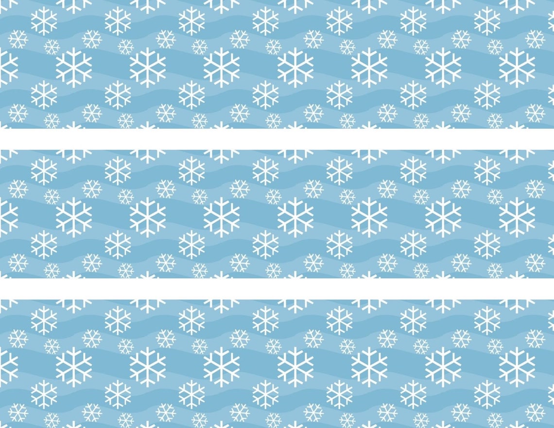 We Are Like Snowflakes Unique and Special Winter Bulletin - Etsy