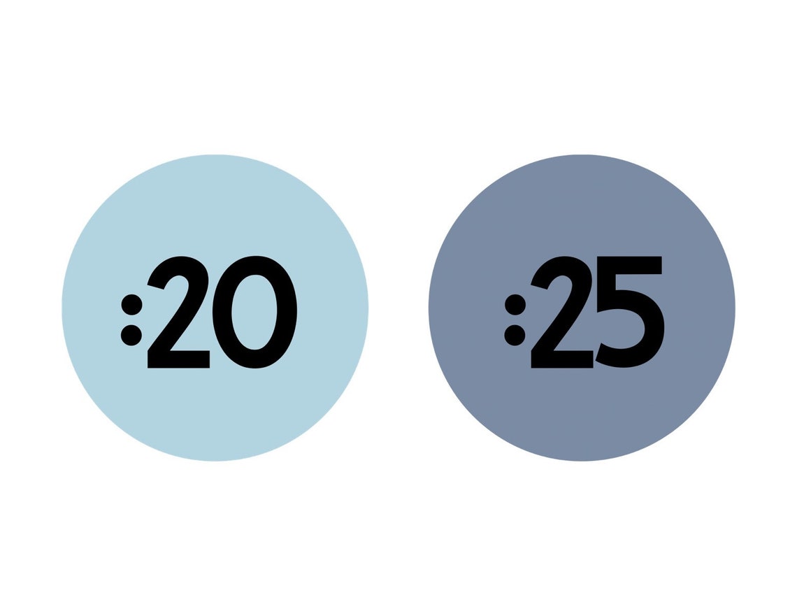 Boho Clock Labels Boho Classroom Decor Digital Download - Etsy