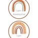Boho Rainbow Classroom Affirmations Digital Downloads L - Etsy
