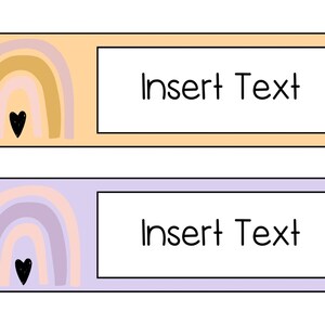 EDITABLE Printable Boho Rainbow Classroom Job Cards, Classroom Decor ...