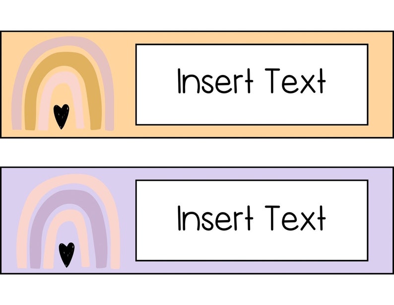 EDITABLE Printable Boho Rainbow Classroom Job Cards, Classroom Decor ...