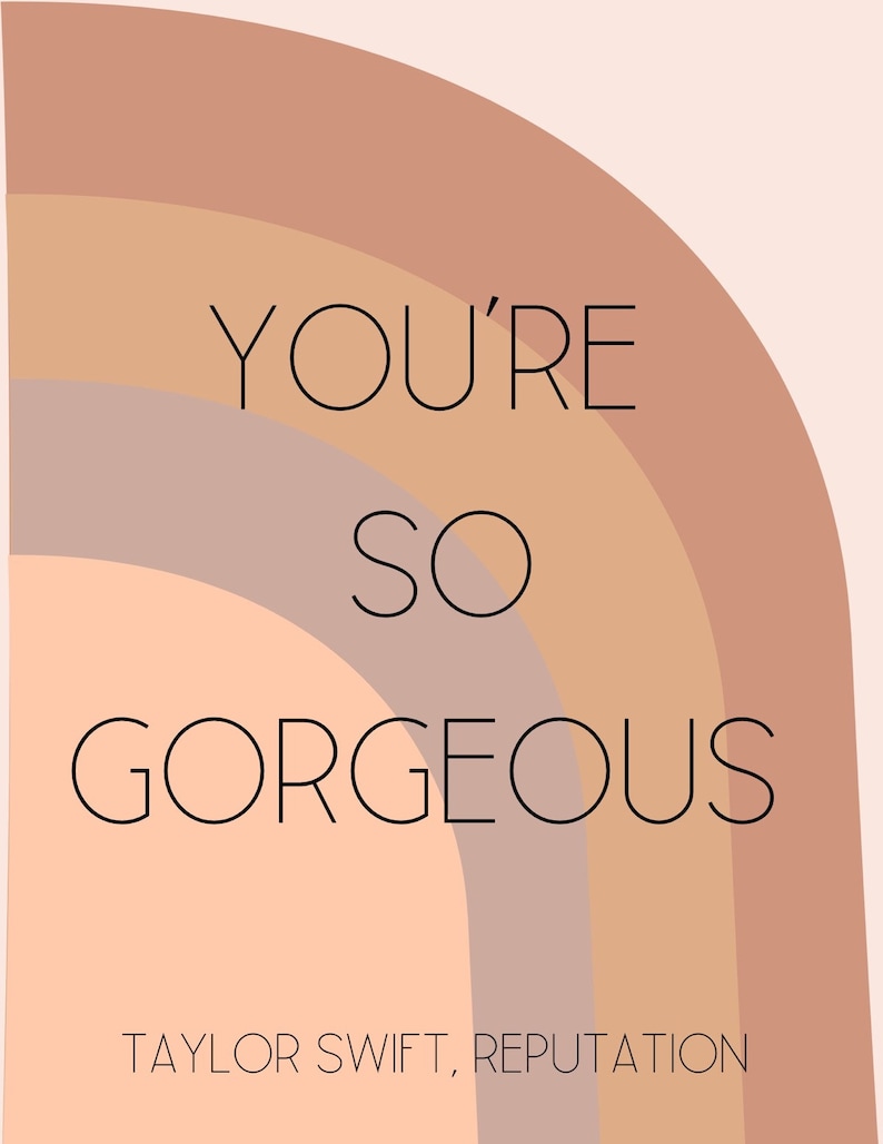 Taylor Swift Inspired Classroom Affirmations | Digital Downloads L Boho ...