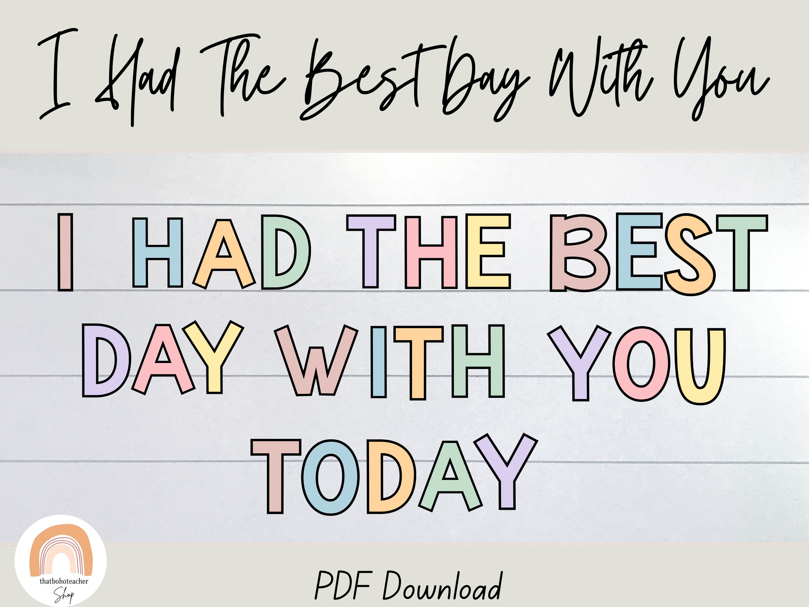 Taylor Swift I Had the Best Day With You Today Bulletin Board Kit ...