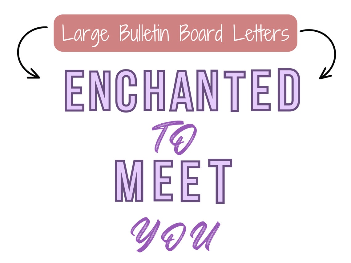 Taylor Swift Enchanted to Meet You Bulletin Board Kit EDITABLE Star ...