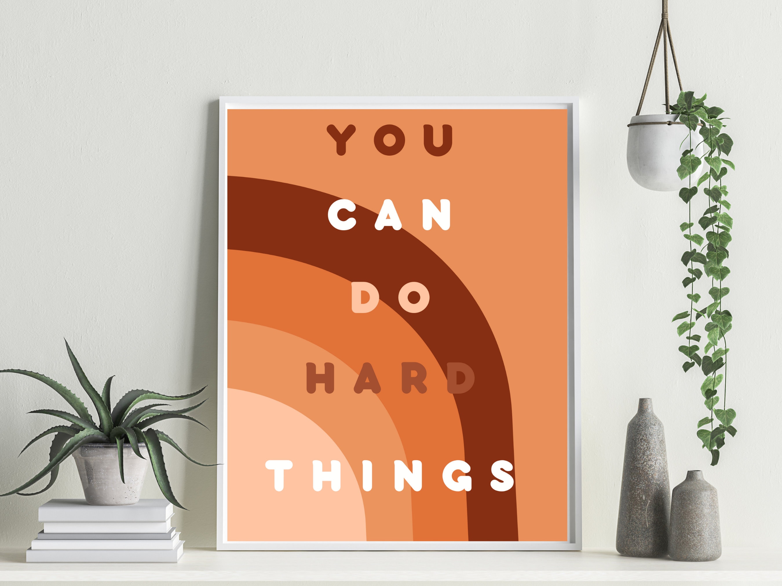 Set of 8 Printable Boho Inspirational Posters, Classroom Decor, Class ...