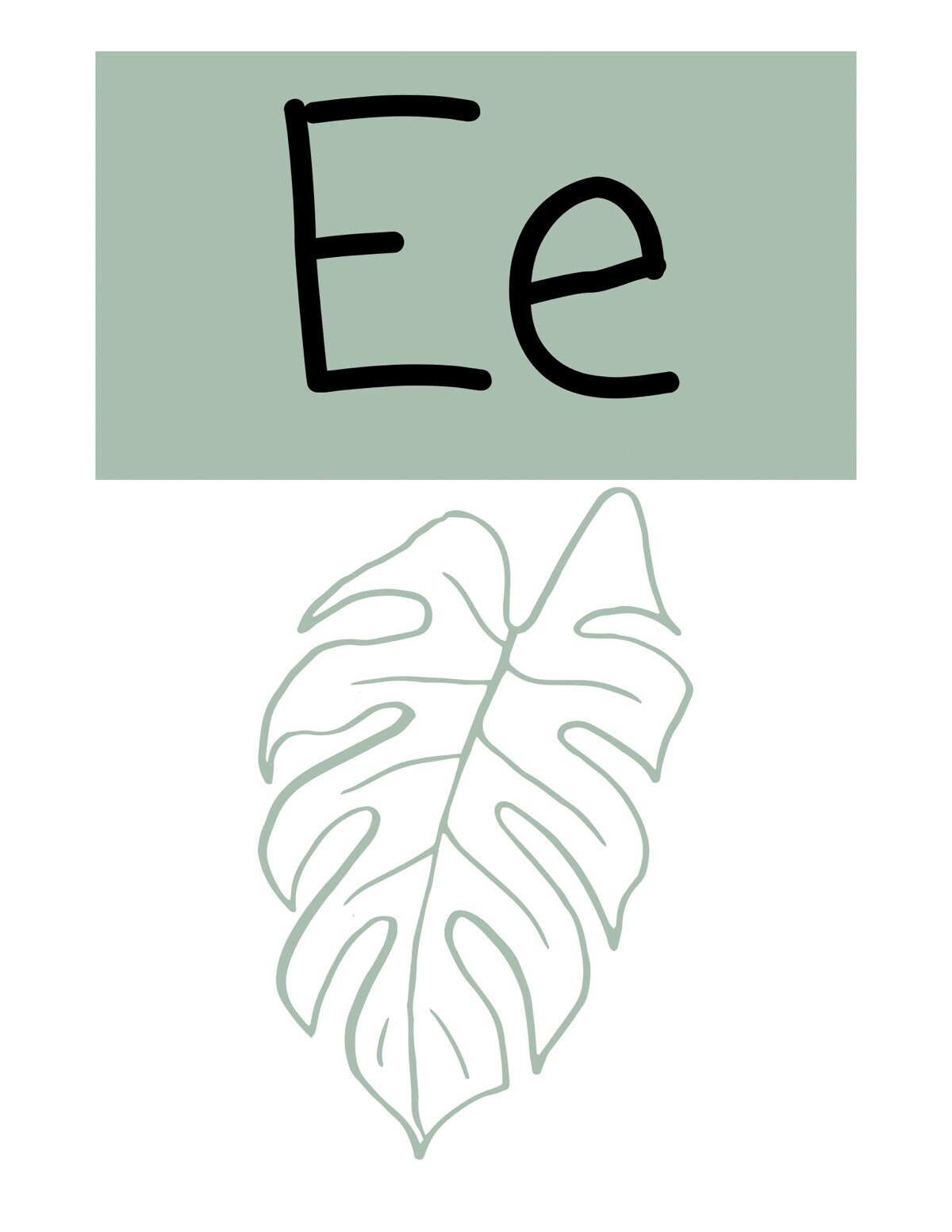 BOHO PLANT Alphabet Posters | Neutral Rainbow Classroom Decor | Digital ...