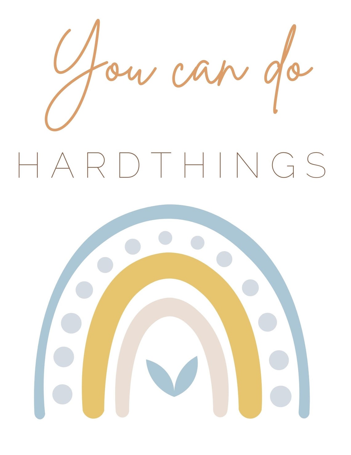 Printable Boho Rainbow Inspirational Posters Classroom Decor - Etsy